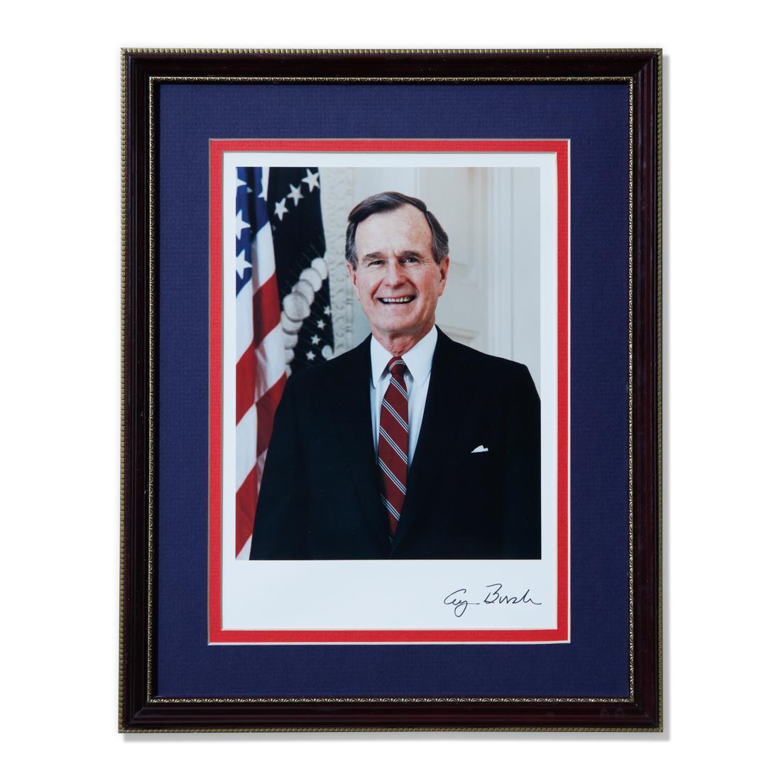 George H. W. Bush Autograph Auction