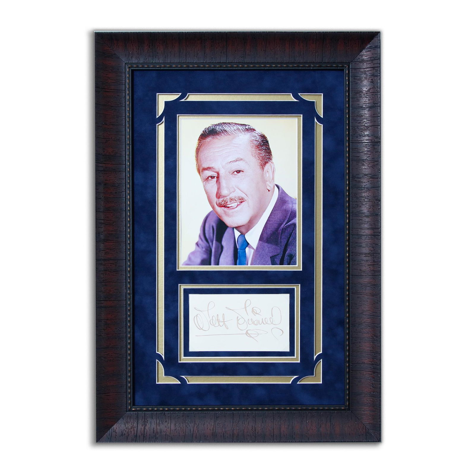Walt Disney Autographed Sheet