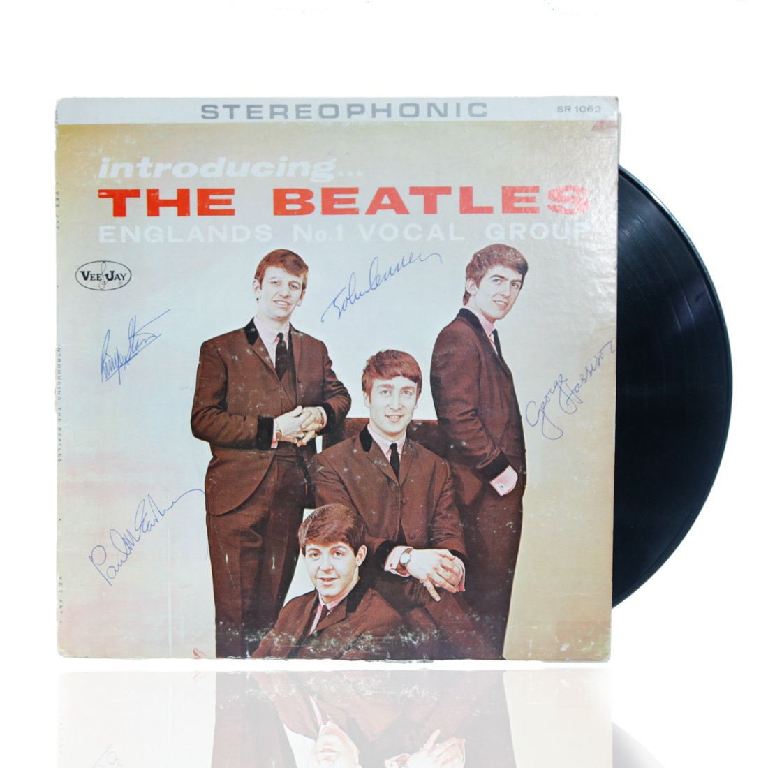 The Beatles Signed "introducing The Beatles"album