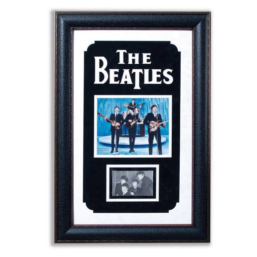 Beatles Signed Photo Card