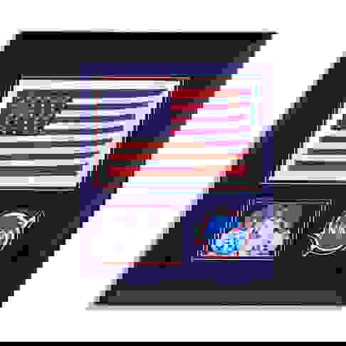 Apollo 11 Crew Signed American Flag Auction