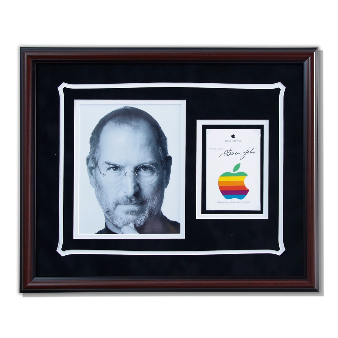 Steve Jobs Signed From The Desk Of Apple Co. Page Auction