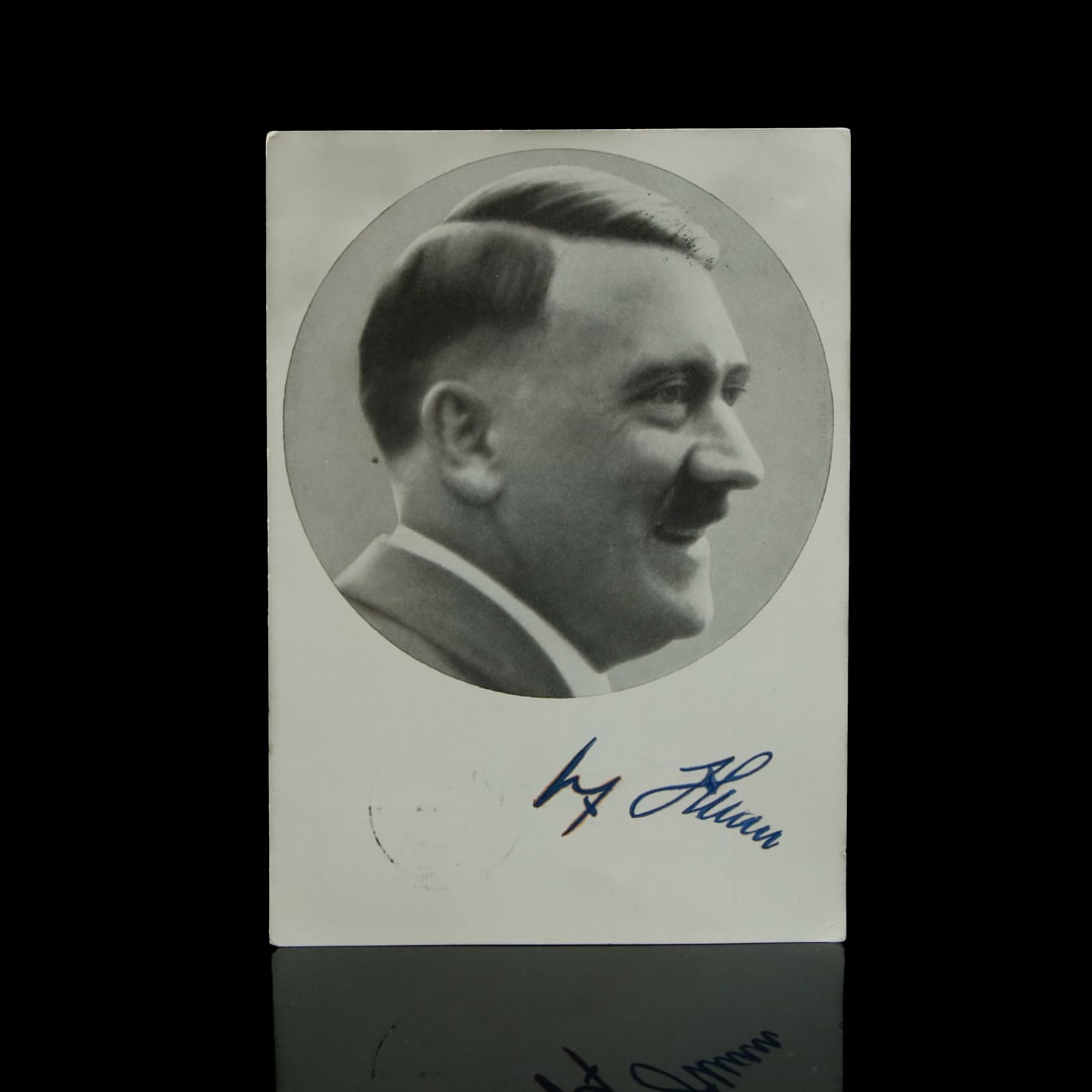 Adolf Hitler Signed Postcard 1937 Auction