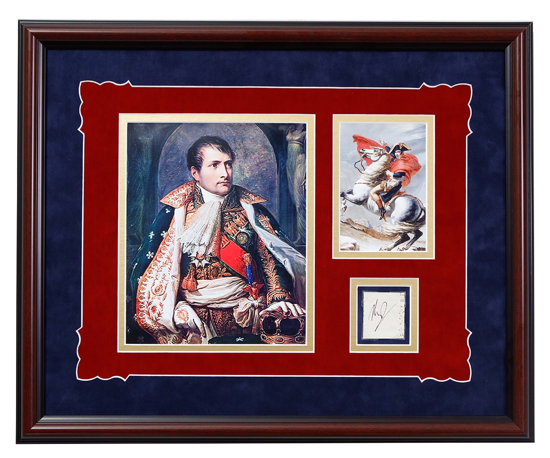 Napoleon Bonaparte Authentic Autograph Auction