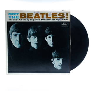 Signed Beatles Meet The Beatles Album
