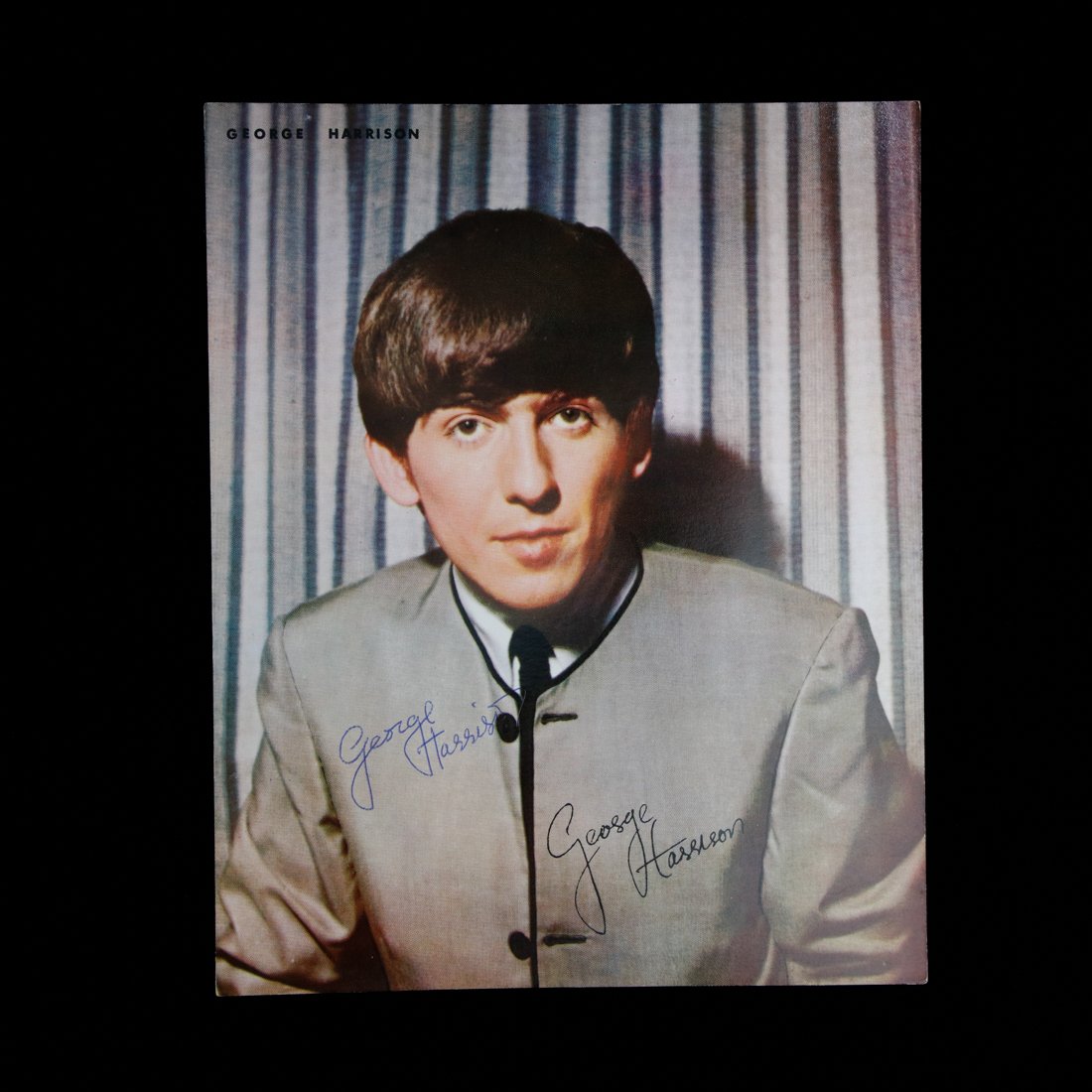 Beatles Signed 1964 Individual Portrait Photos Auction