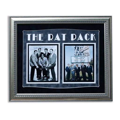 All 5 Members Of The Rat Pack Signed 8x10 Photo