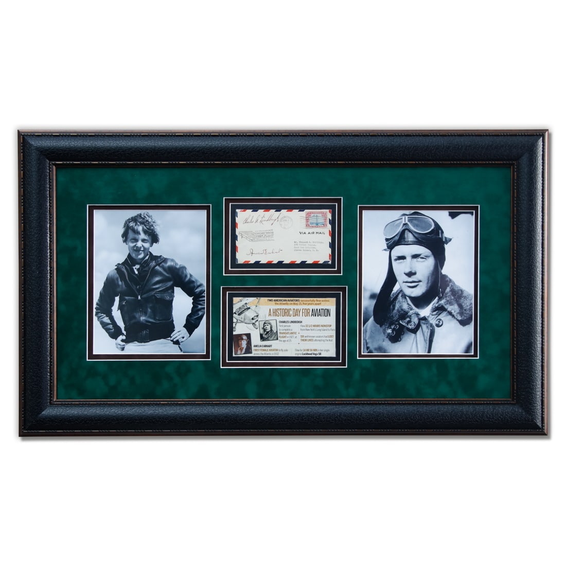 Charles Lindbergh & Amelia Earhart Signed Envelope Auction