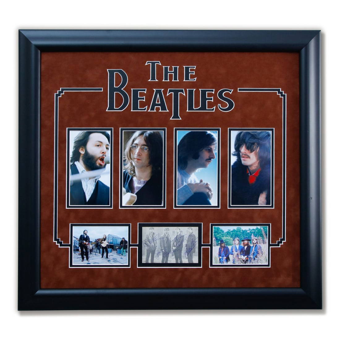 Beatles Signed Vintage Photocard Auction
