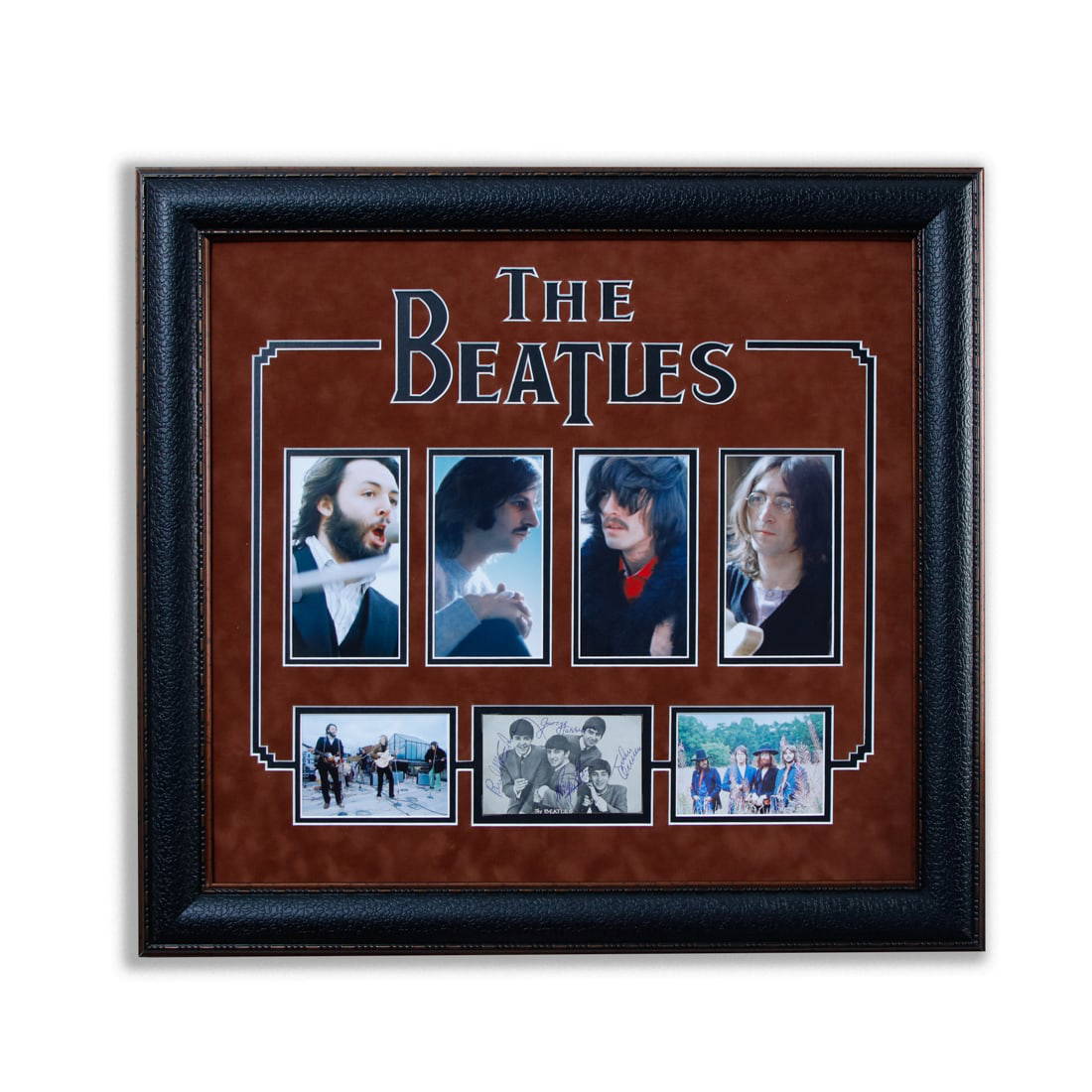 Beatles Signed Vintage Photocard Auction