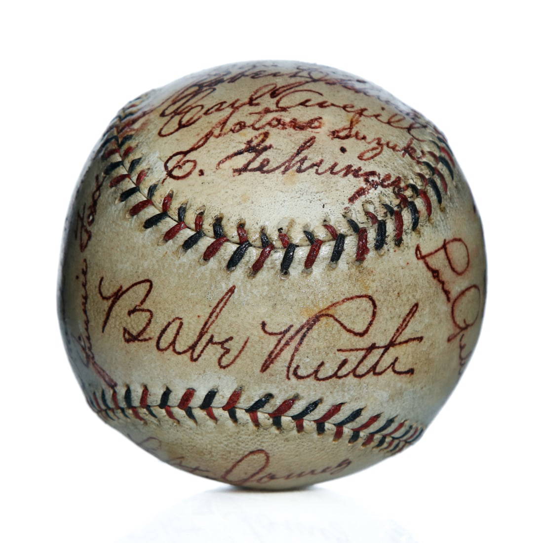 1939 Hall Of Fame Signed Baseball Auction