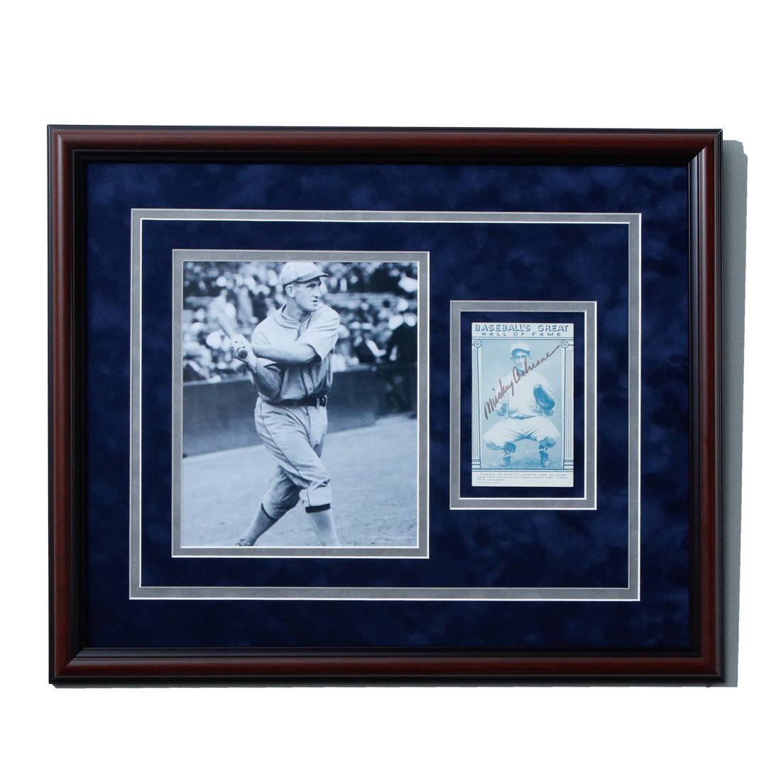 Mickey Cochrane Signed Hall Of Fame Card Auction