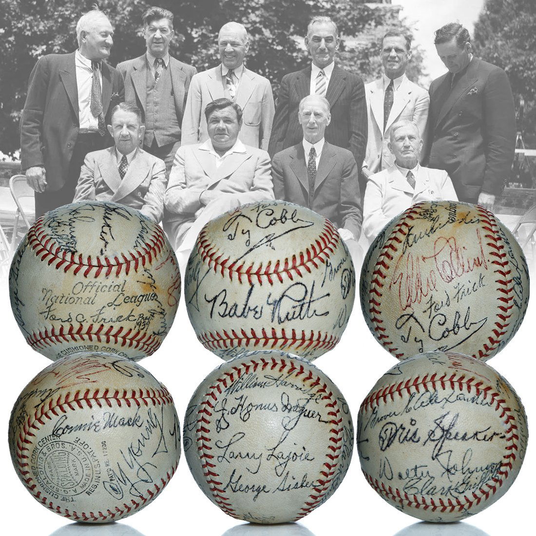 15 Hof Signers On 1939 Ford C. Frick Onl Baseball Auction
