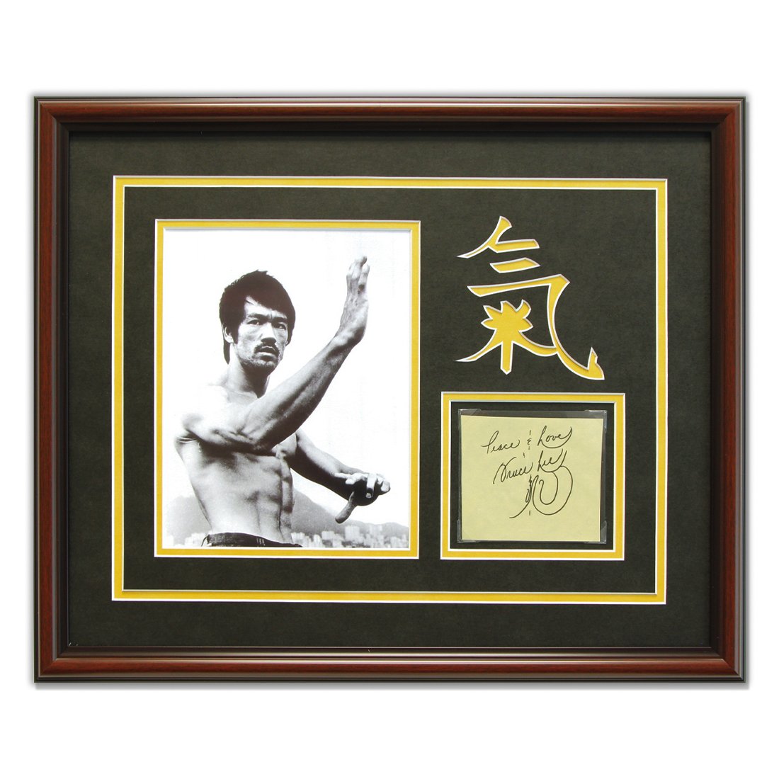 Highly Coveted Bruce Lee Signed Autograph Page Auction
