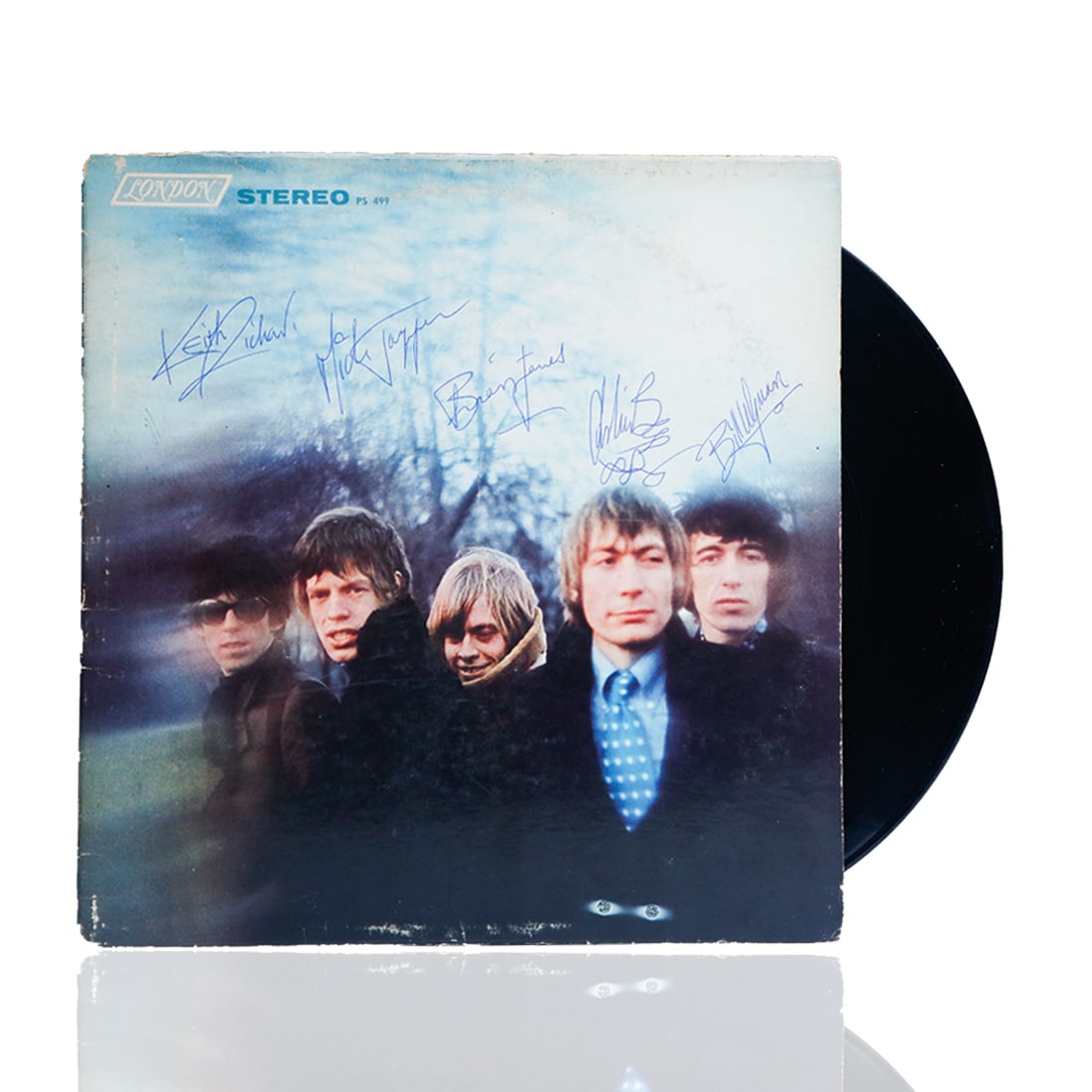 Rolling Stones Including Brian Jones Signed "between The Buttons" Album ...