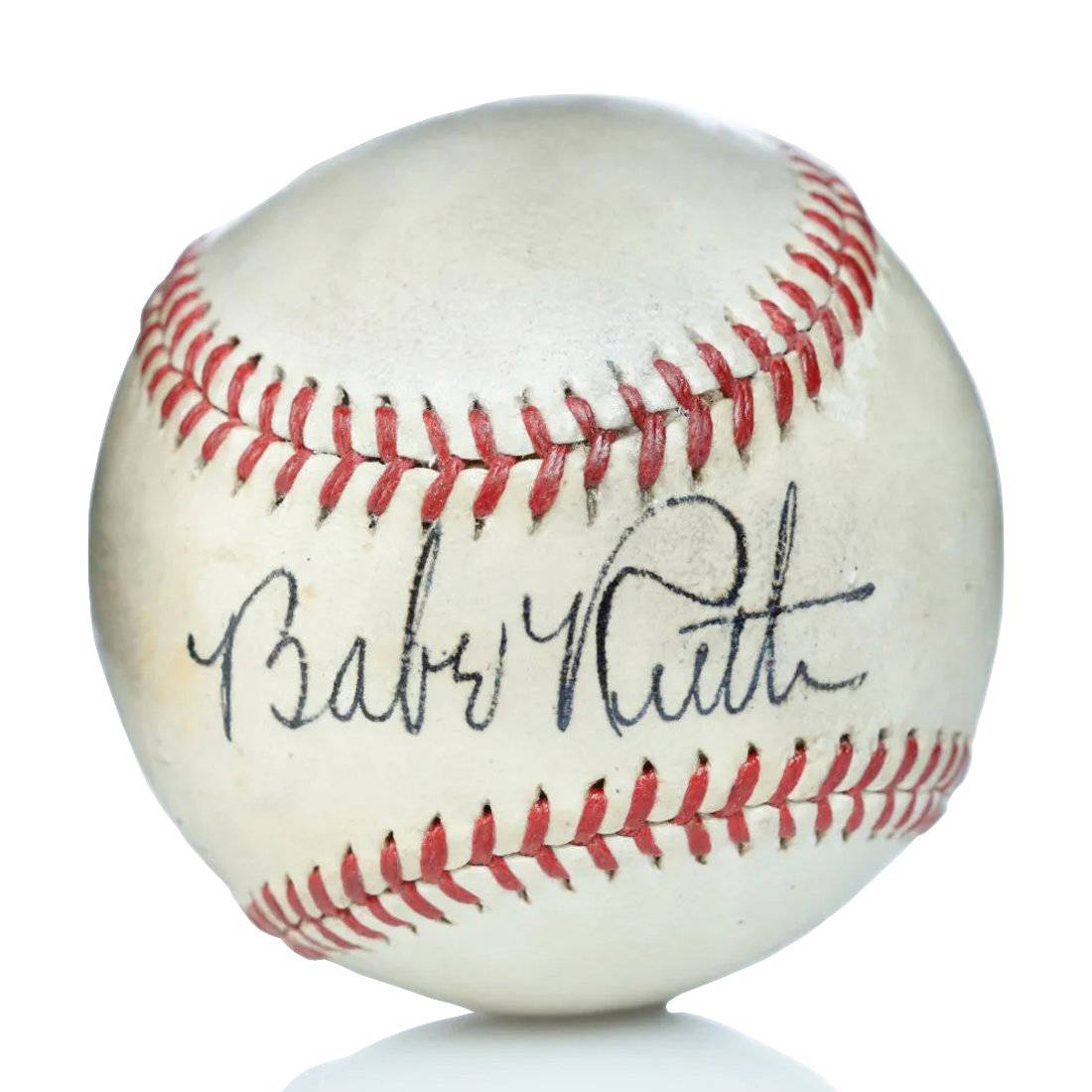 Babe Ruth Signed Onl Ford Frick Spalding Baseball Auction
