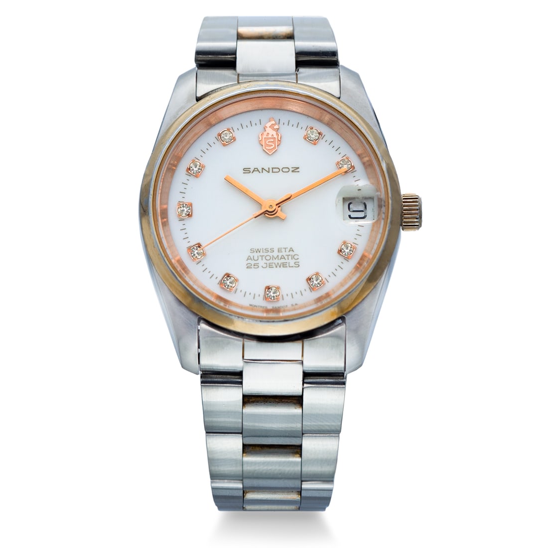 Sandoz Vintage, Diamond Dial, Swiss Made Ladies Watch With Swiss Eta ...