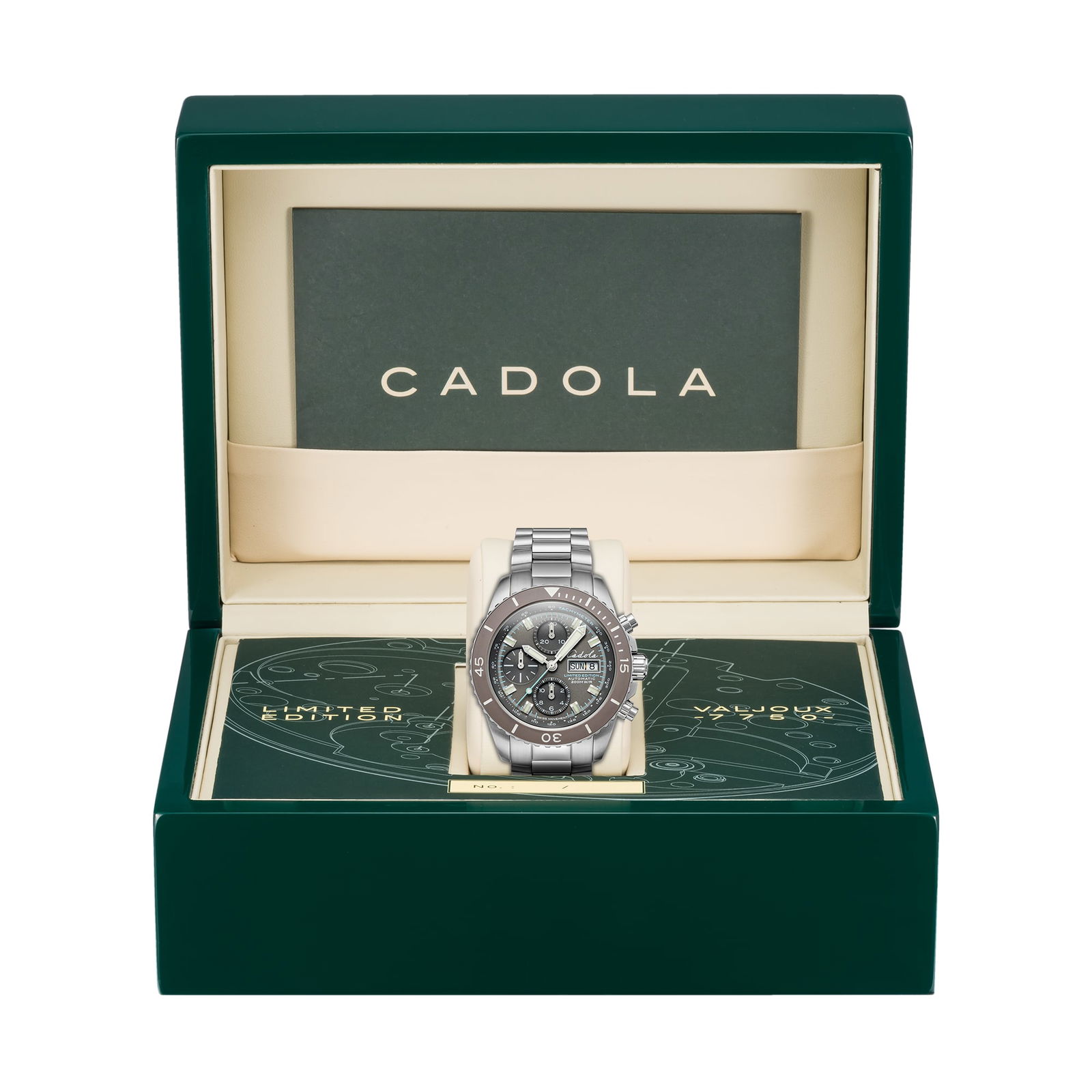 Cadola Aegir Limited Edition Swiss-made Valjoux 7750 Automatic ...