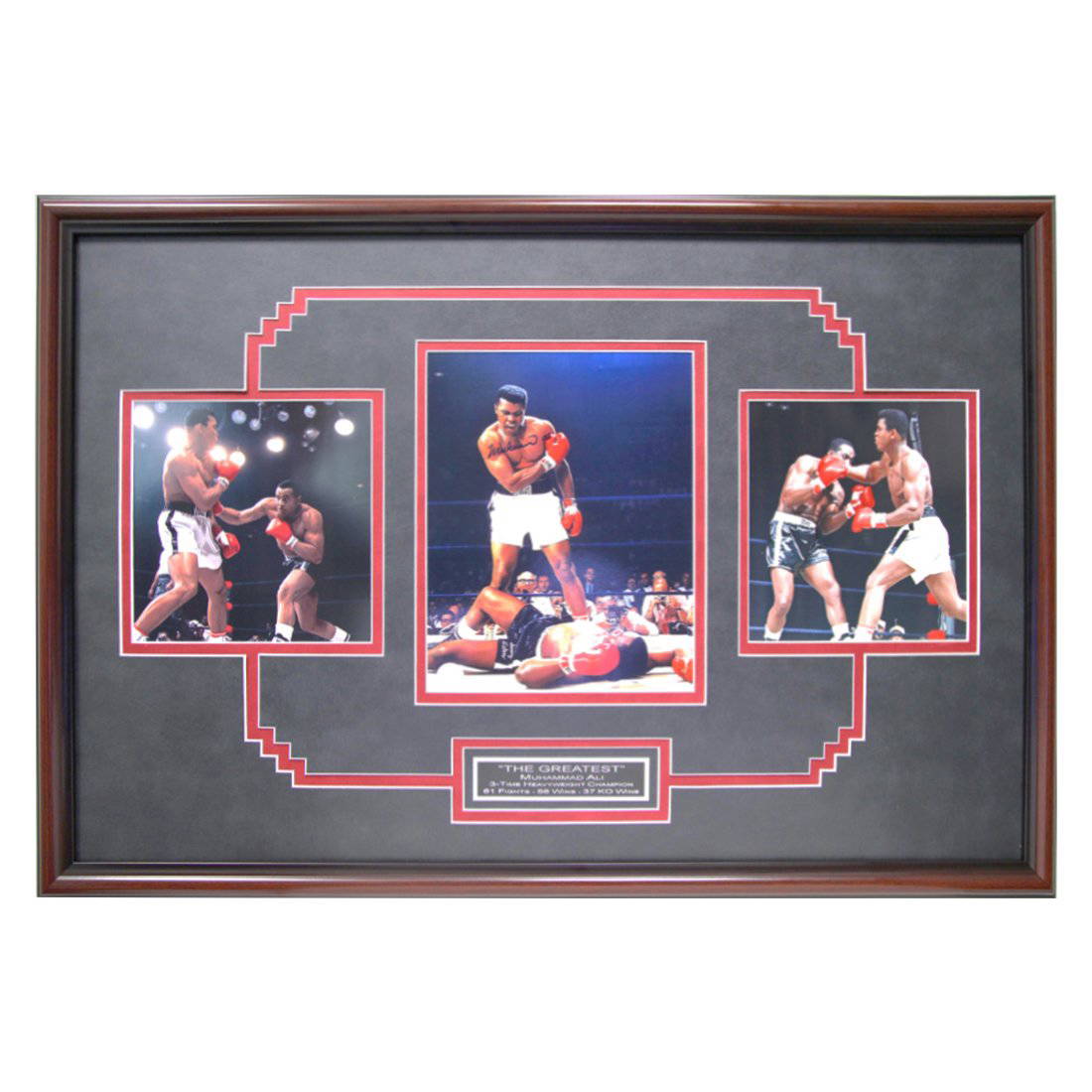 "the Dance Of The Century" – Muhammad Ali Autographed Picture Dodging ...