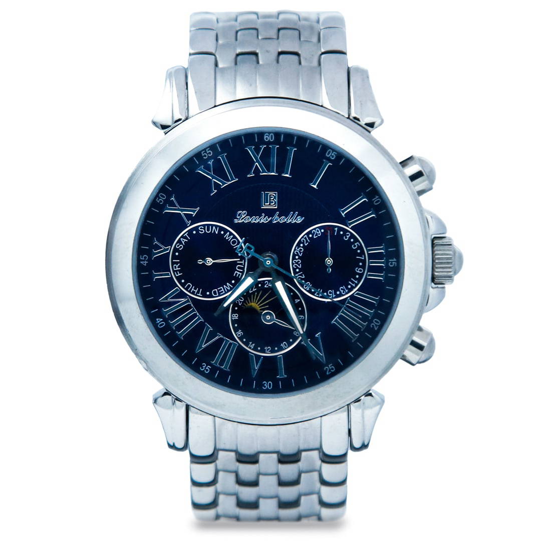 Louis Bolle Vintage Automatic Watch With Elegant Complications Auction