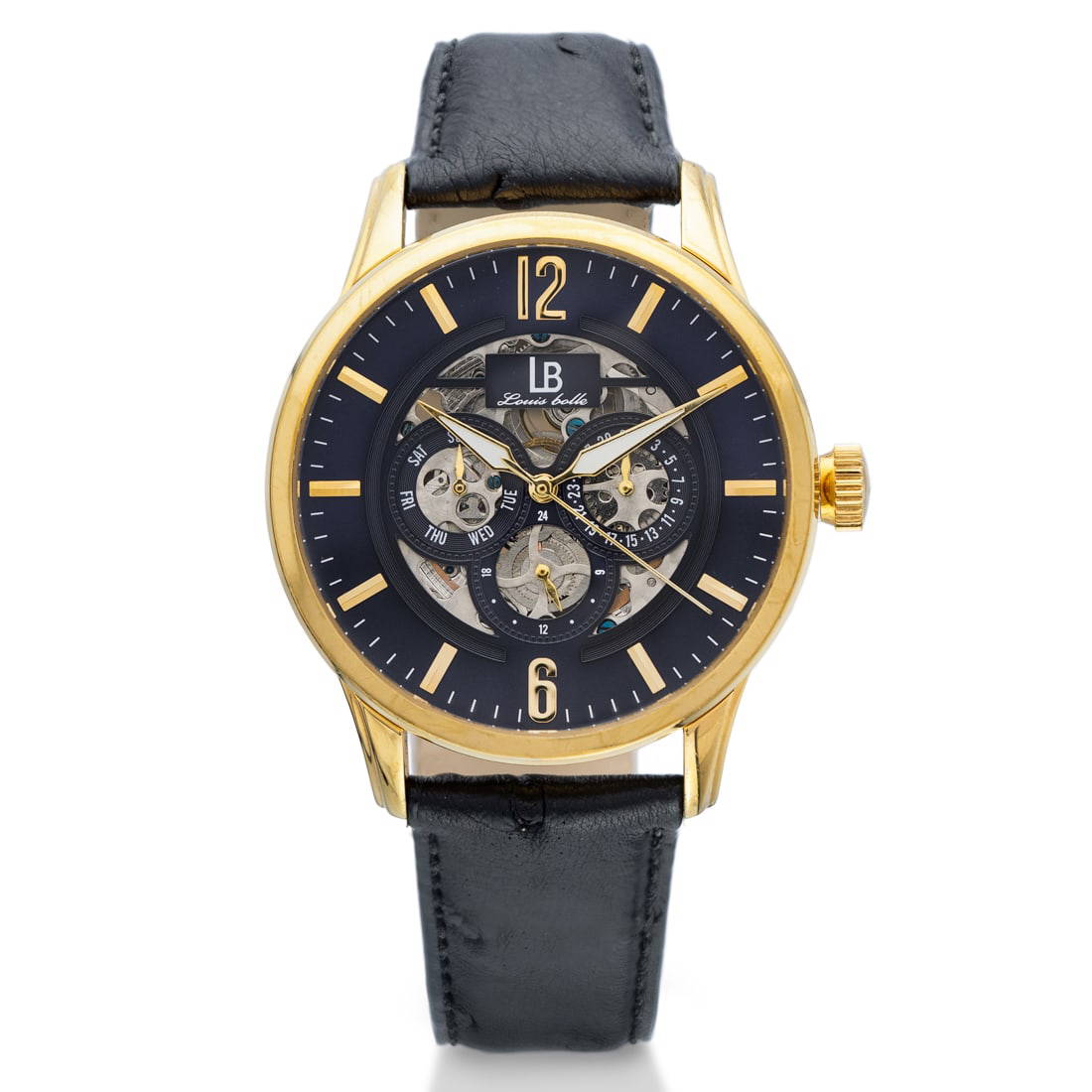 Louis Bolle Geoffrey Day Date 24 Hour Masterpiece With Cotes De Geneve ...