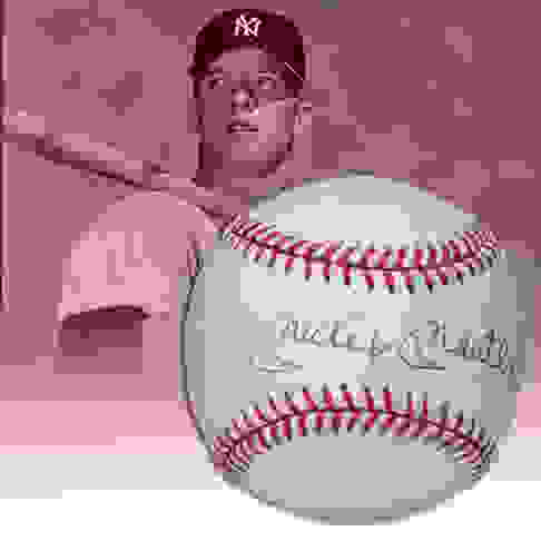 Mickey Mantle Autographed Official League Bobby Brown Baseball – The ...