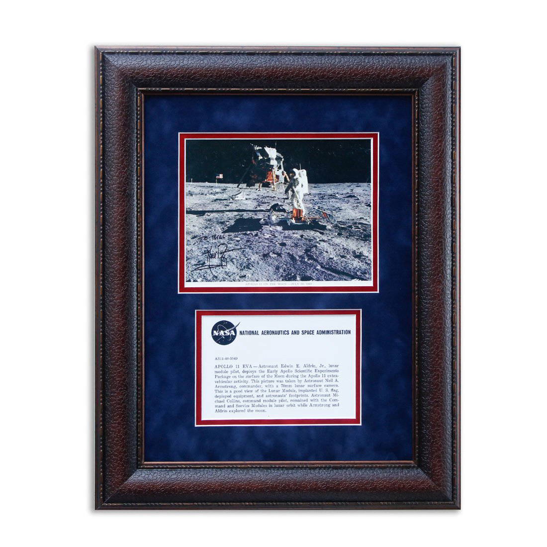 Neil Armstrong Signed Official Nasa Moon Walk 8x10 Photograph Auction