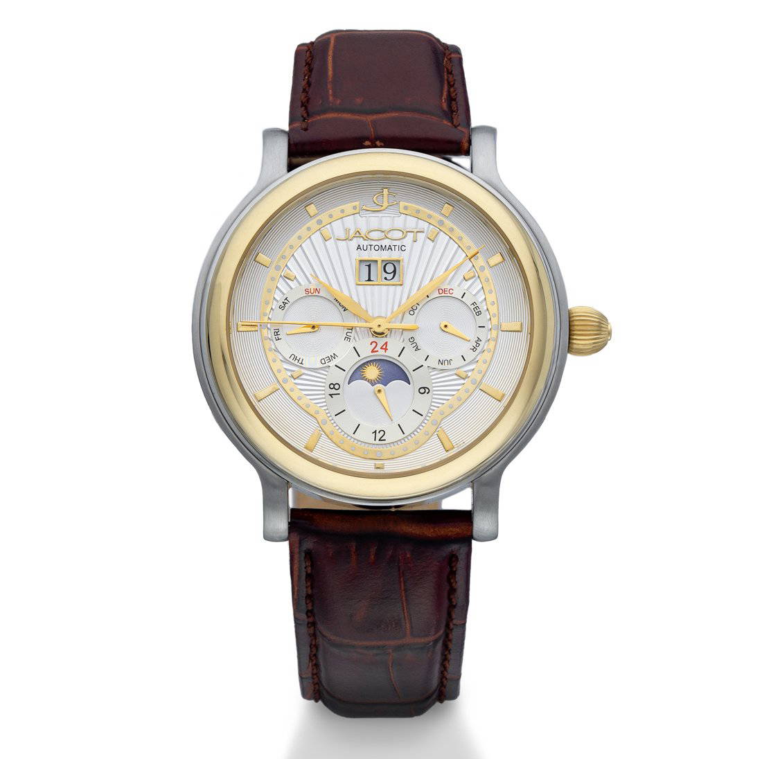 Stunning Jacot Complicated Automatic Master Calendar With Moonphase Auction