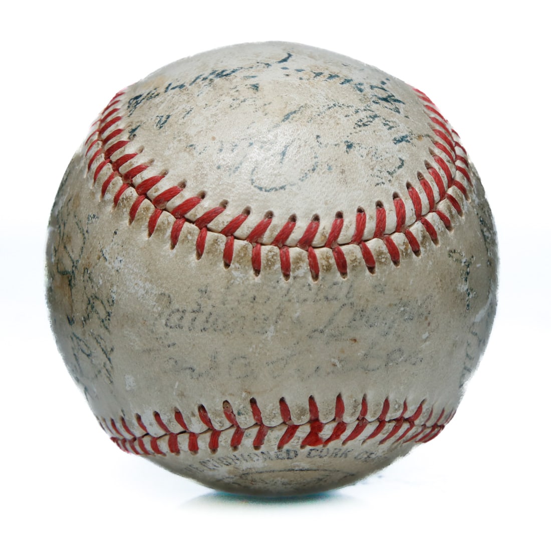 1950-1951 Signed Brooklyn Dodgers Baseball Auction