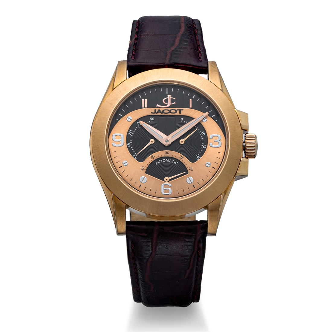 Jacot Automatic Retrograde Seconds Gents Timepiece Auction