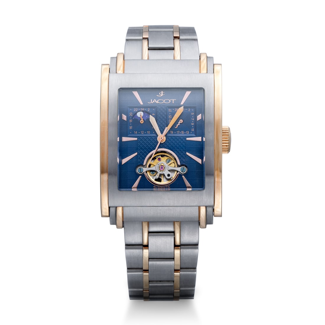 Jacot Automatic Open Heart Calendar Moonphase Auction