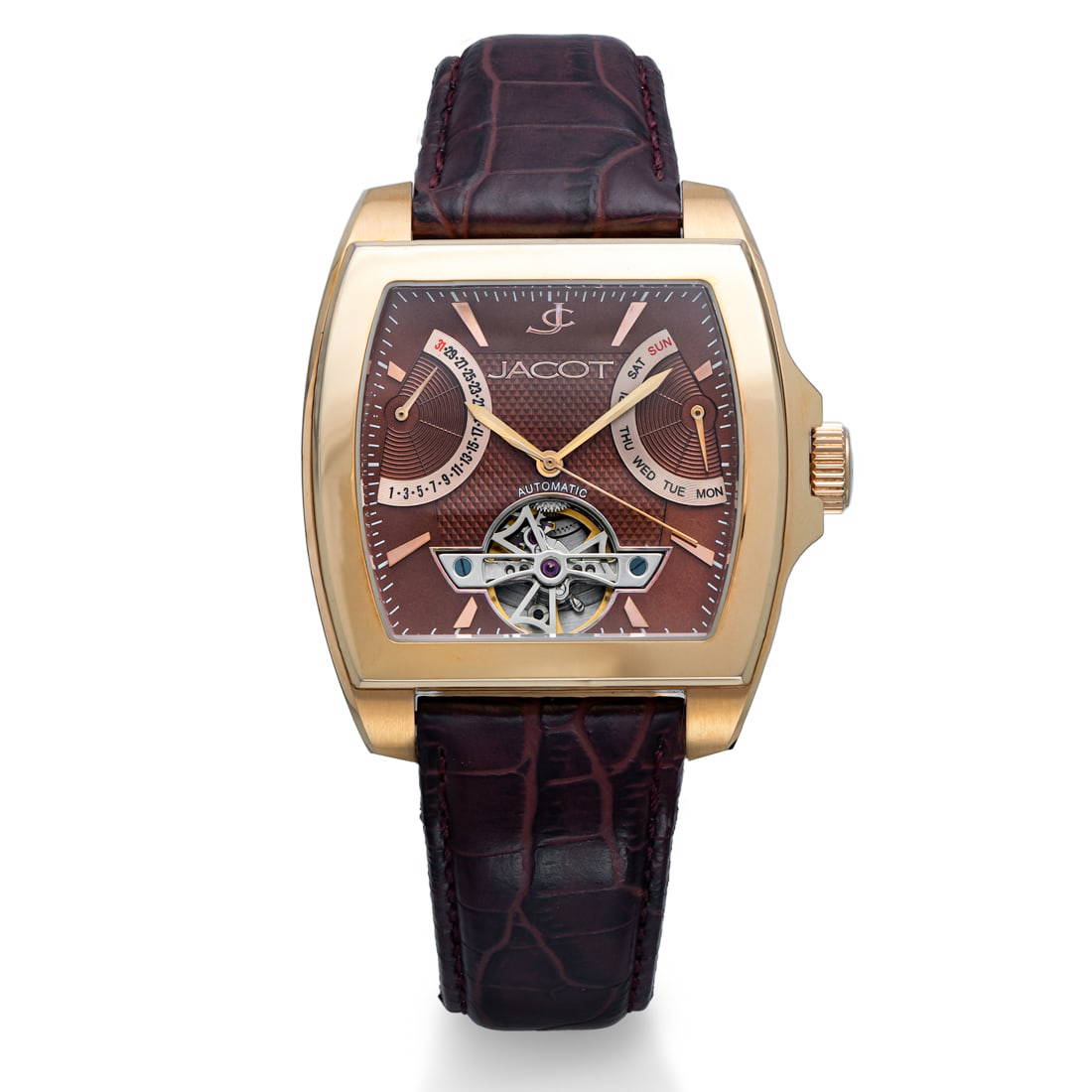 Jacot Calendar Open Heart Automatic Auction