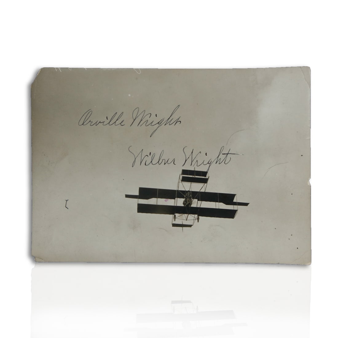 Orville Wright & Wilbur Wright Signed Autograph Photo 6.5x4.5h Auction