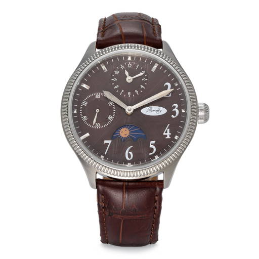 Romilly Automatic Moon Phase Dual Time Watch