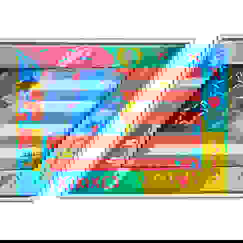 Oil Painting On Canvas Attributed To Peter Max - American Flag Auction