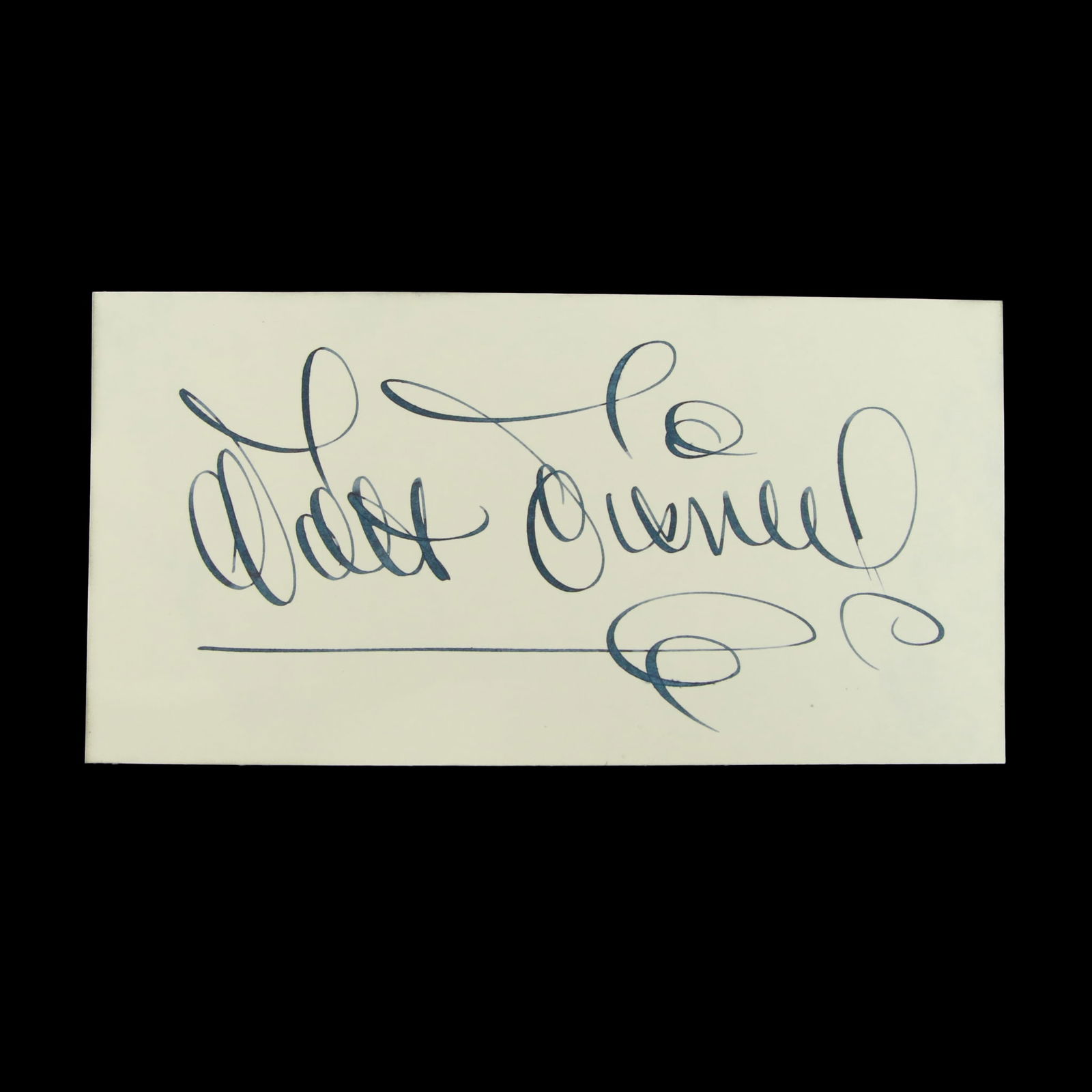 Forensically Authenticated Walt Disney Large Autograph - Jul 08, 2025 ...