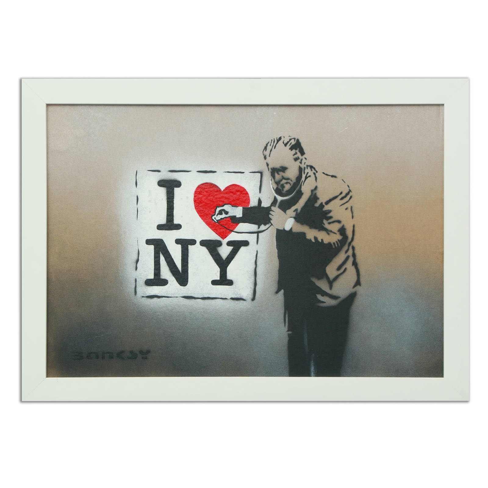 Banksy, "peaceful Hearts Doctor" (after) - Oct 02, 2025 | Dalshire ...