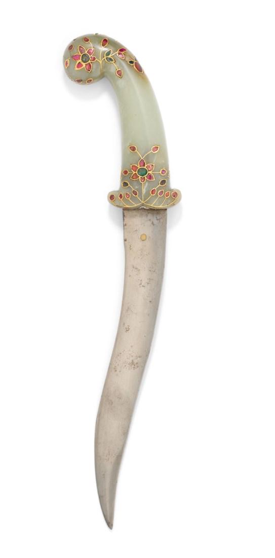 A MUGHAL JADE-HILTED DAGGER (KHANJAR) - Jun 26, 2020 | Christie's in ...