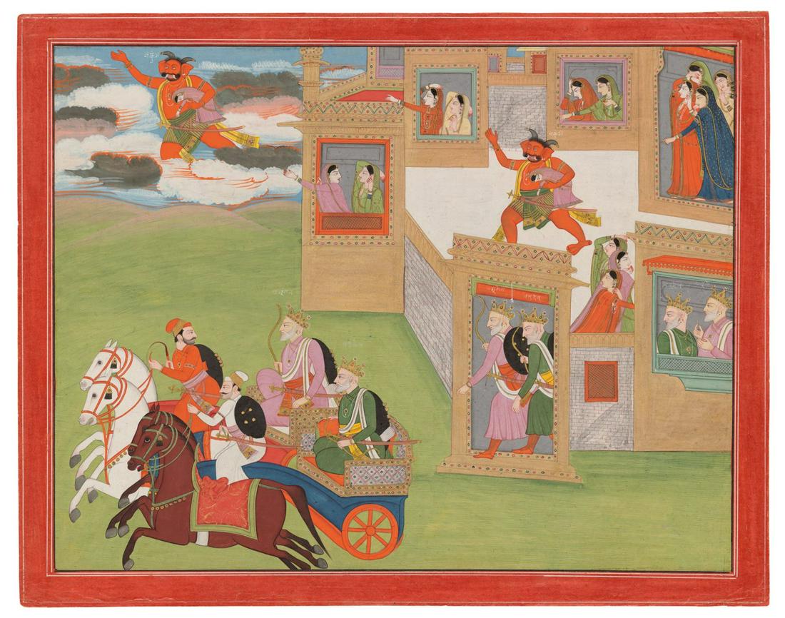 AN ILLUSTRATION TO THE HARIVAMSA: THE DEMON NIKUMBHA - Jun 26, 2020 ...