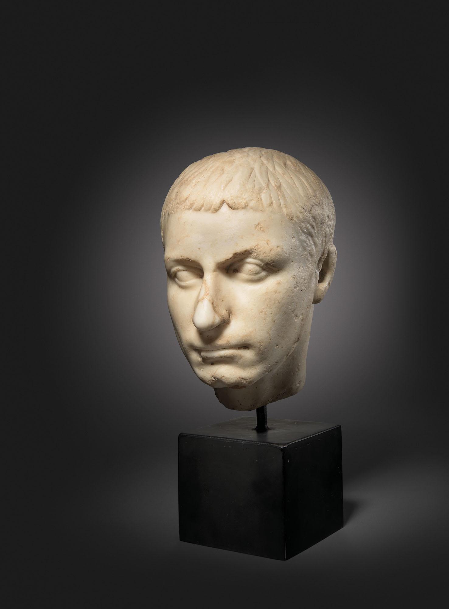 A ROMAN MARBLE PORTRAIT HEAD OF A MAN - Jul 27, 2020 | Christie's in ...