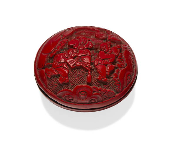 A MINIATURE CARVED RED LACQUER BOX AND A COVER (#0047) on Sep 28, 2021 ...