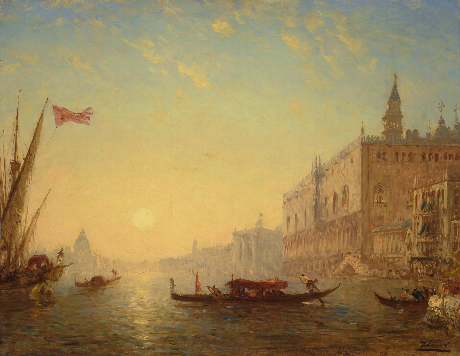 FÉLIX ZIEM (FRENCH, 1821-1911) - Apr 12, 2022 | Christie's in NY