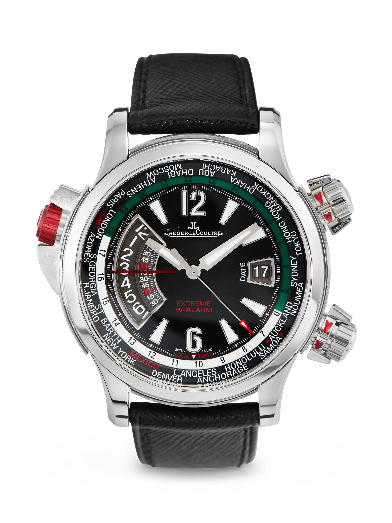 Jaeger-lecoultre, Limited Edition Stainless Steel World Time 'master ...
