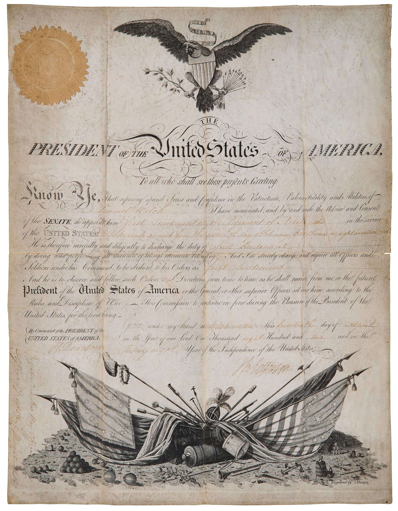 Thomas Jefferson (1743-1826); James Madison (1751-1836) Documents ...