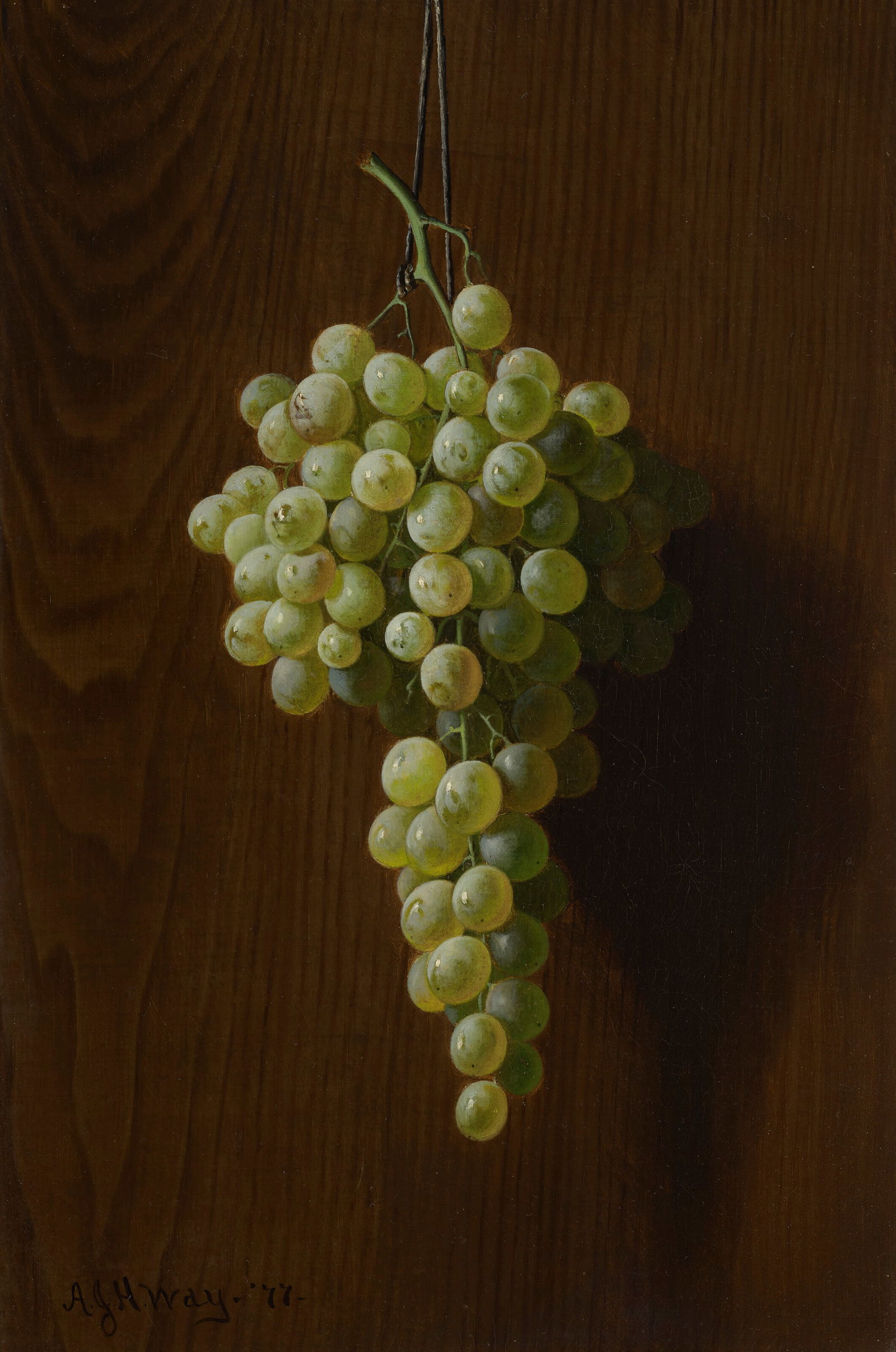 Andrew John Henry Way (1826-1888) Grapes Auction