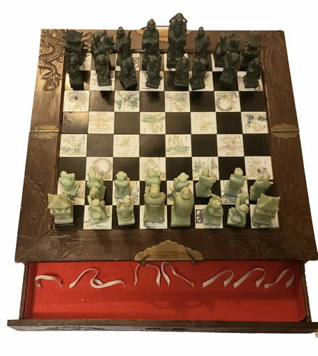 Vintage Chinese Oriental Asian Chess Set! - Jan 17, 2021 | Rubies ...