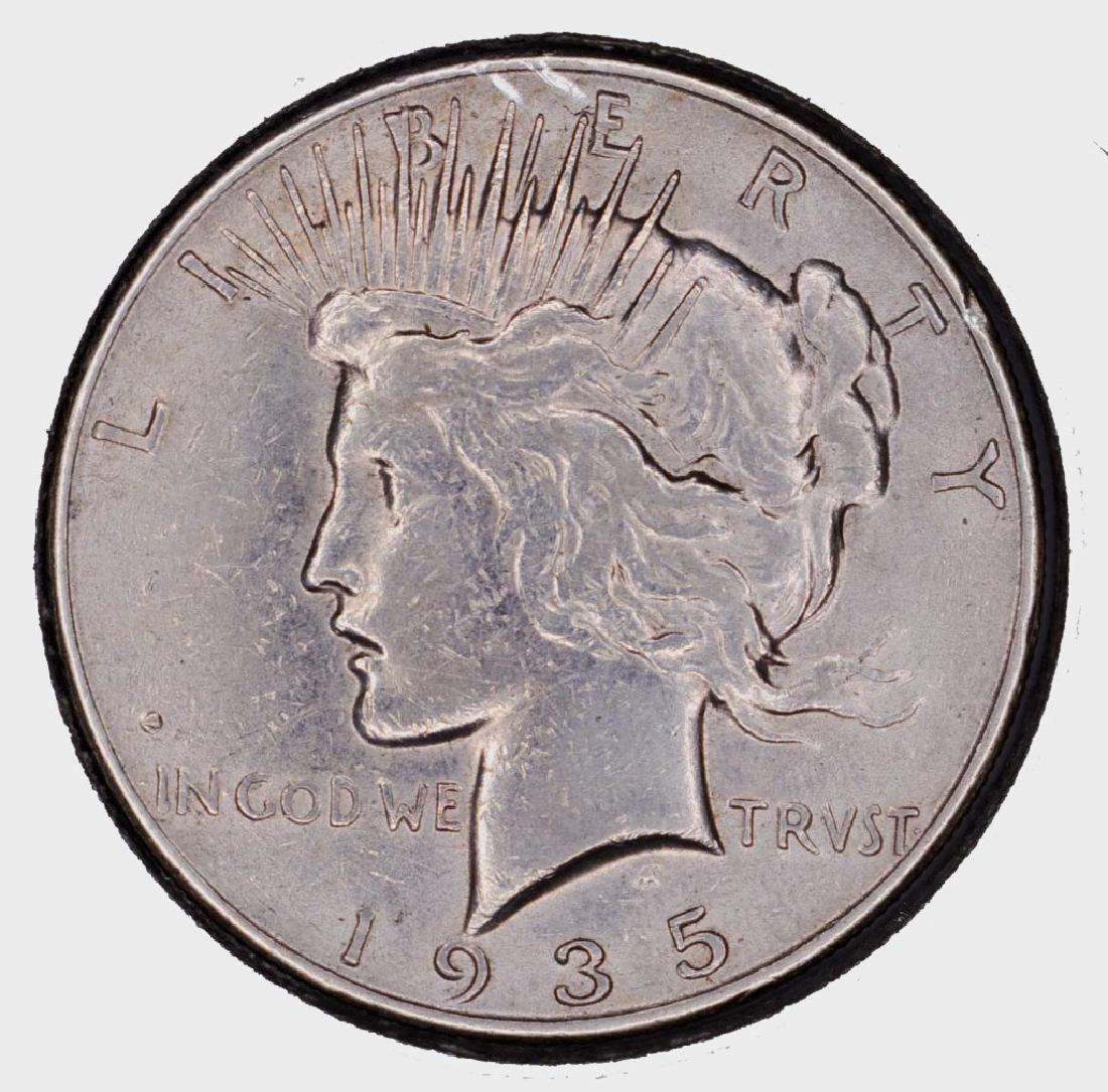 1935s Peace Silver Dollar