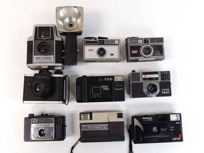 Vintage Cameras & Accessories Lot