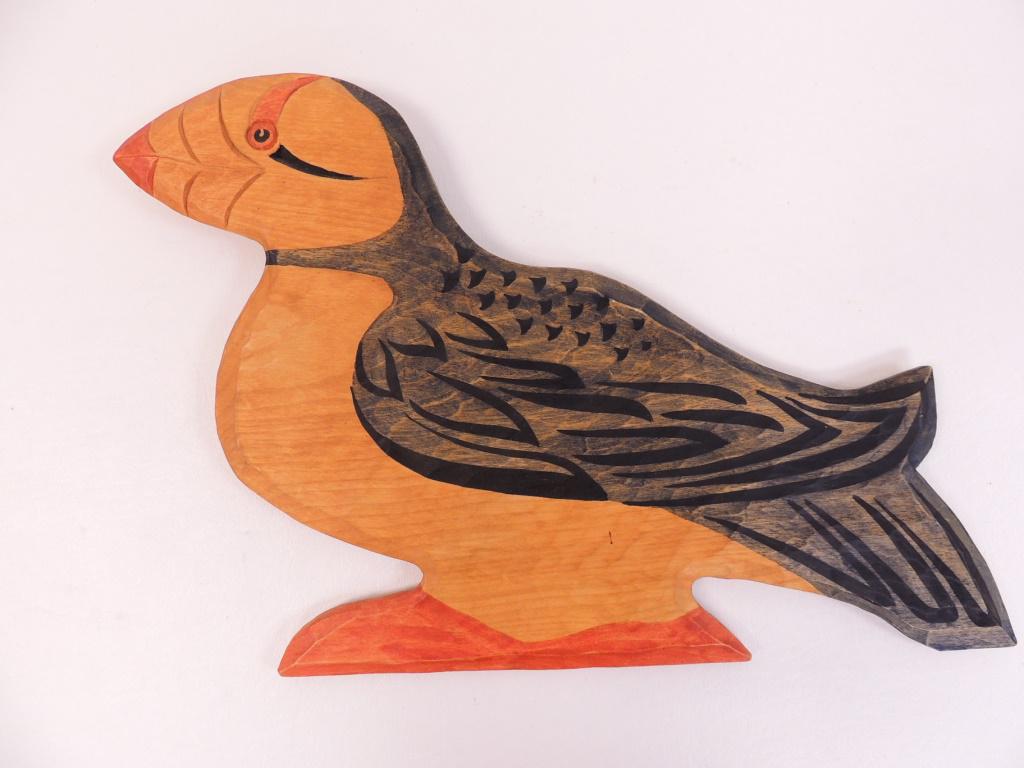 Puffin Carving By Tresham Gregg