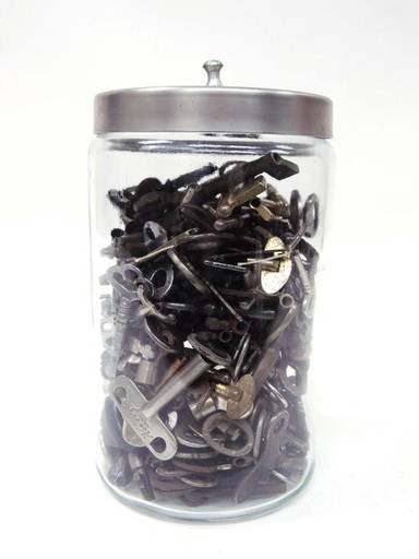 Jar Of Keys Skeleton Keys, Vintage Keys